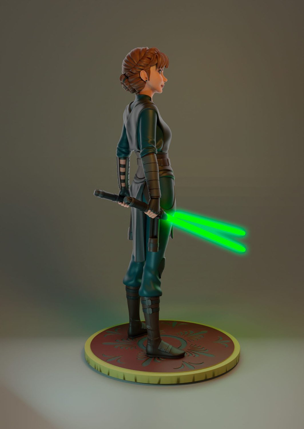 Jedi Anna Fanart STL file