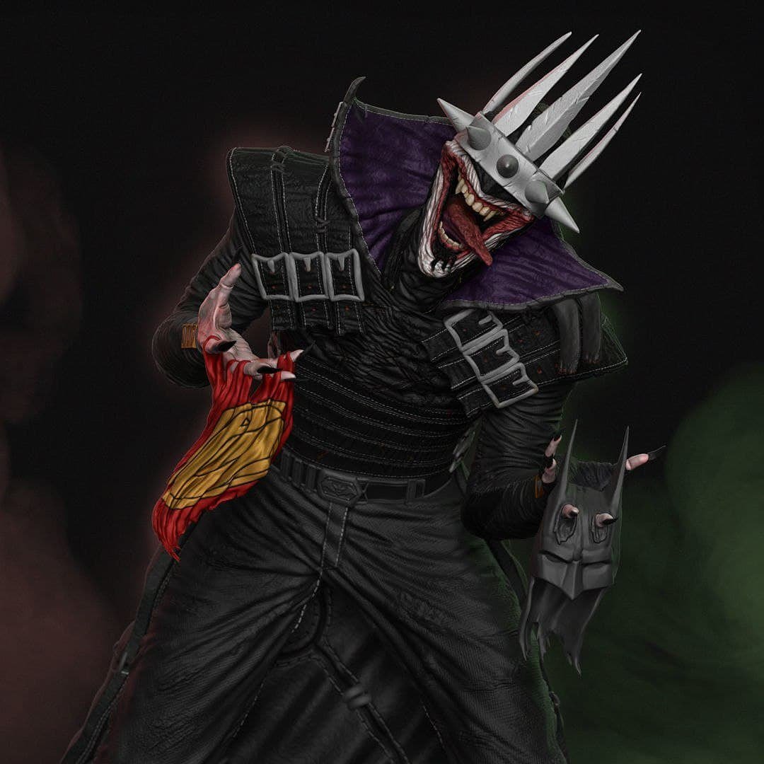 Batman who laughs STL FILE 3D PRINT