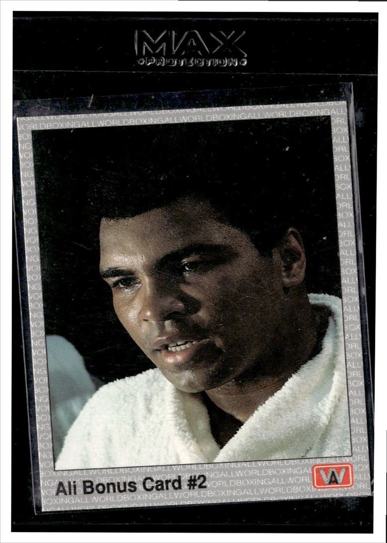 Muhammad Ali Bonus Card #2 1991 All World Sports Trading Card