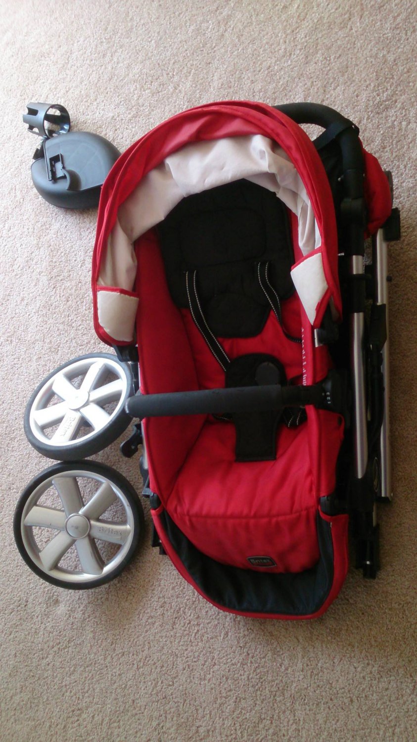 Britax B Ready Red single seat stroller