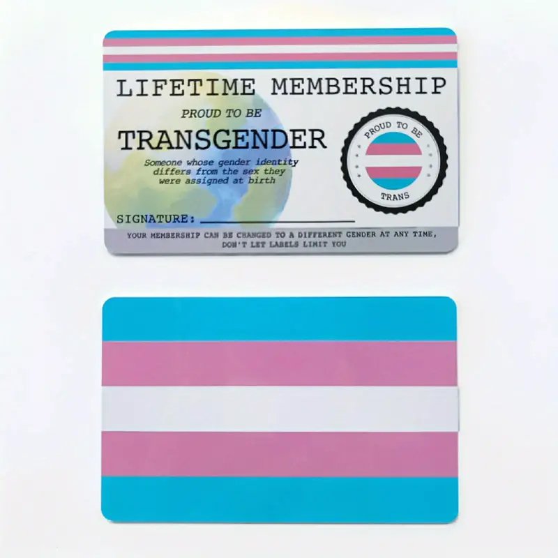 Transgender Membership Card