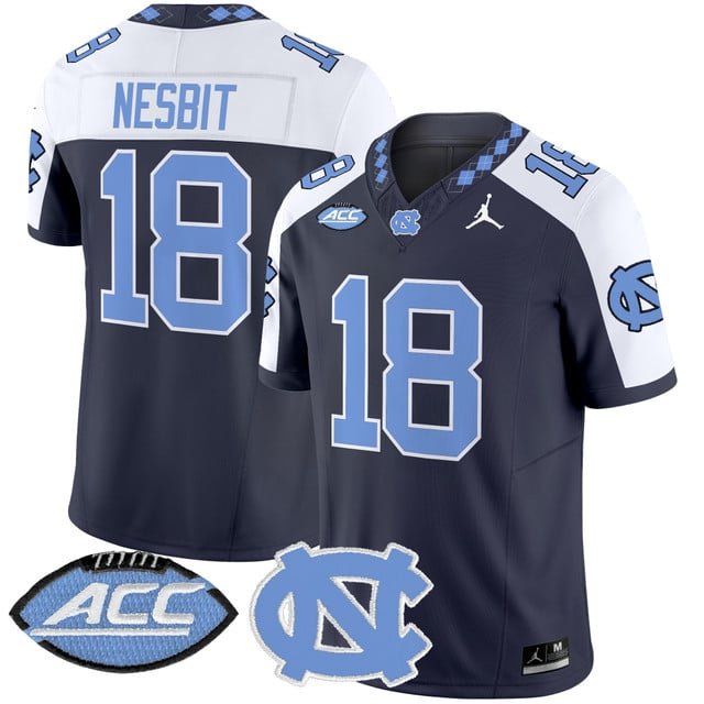 Bryson Nesbit Jersey #18 North Carolina Tar Heels 2024 Vapor Limited ...