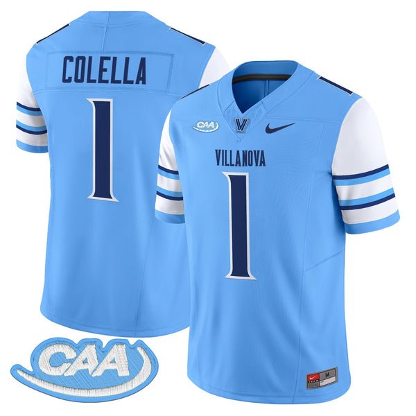 Luke Colella Jersey #1 Villanova Wildcats 2025 Vapor Limited - All ...