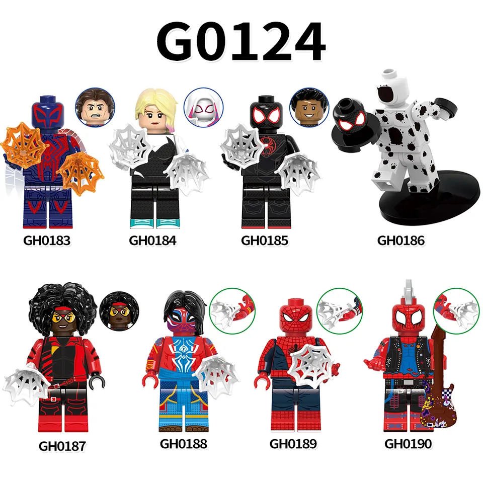 Spider-Man India Pavitr Prabhakar Lego Compatible Building Block Figure ...