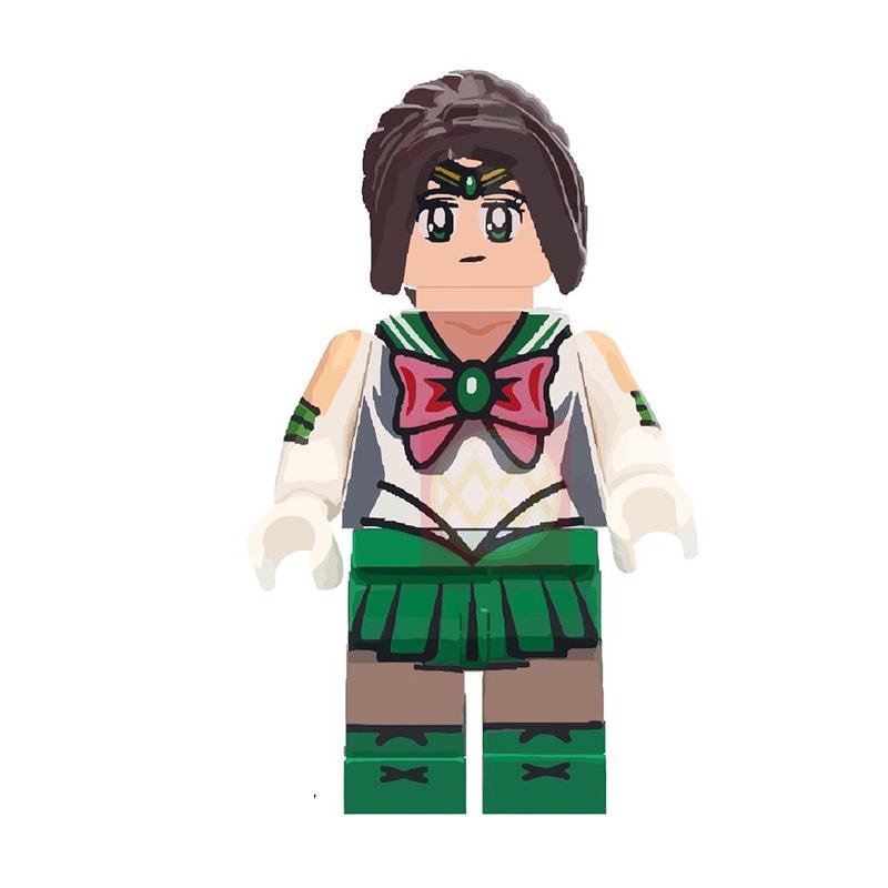 Sailor Moon Sailor Jupiter Lego Compatible Anime Building Block Figure ...