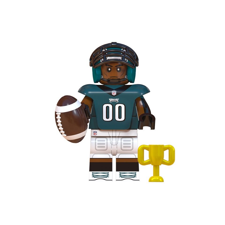 Philadelphia Eagles Lego Compatible Medieval Building Block Figure ...