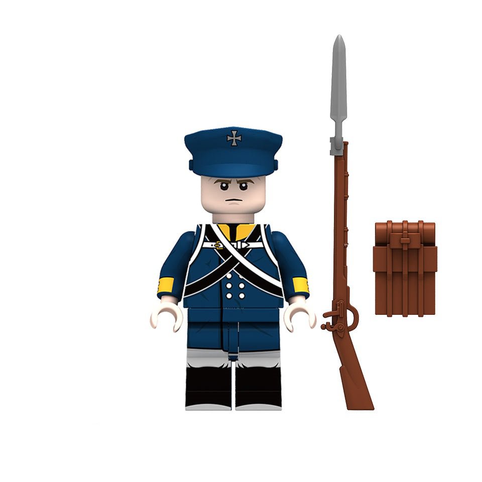 Prussian Landwehr Lego Compatible Napoleonic Wars Block Figure ...