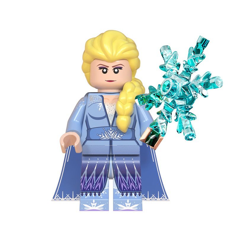 Elsa Lego Compatible Frozen Building Block Figure Minifigure WM911