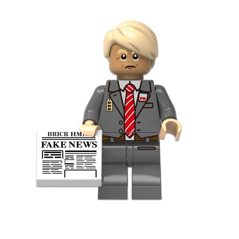 Donald Trump Lego Compatible Building Block Figure Minifigure KF1433