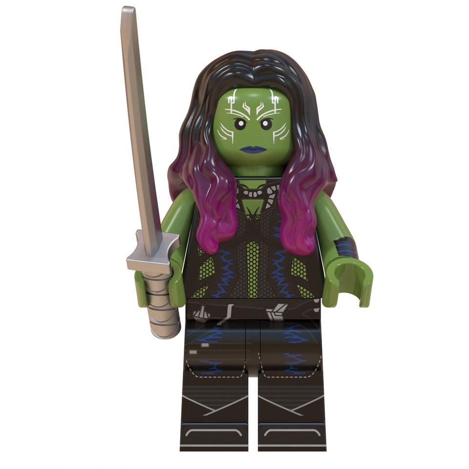 Gamora Lego Compatible Marvel Building Block Figure Minifigure WM764