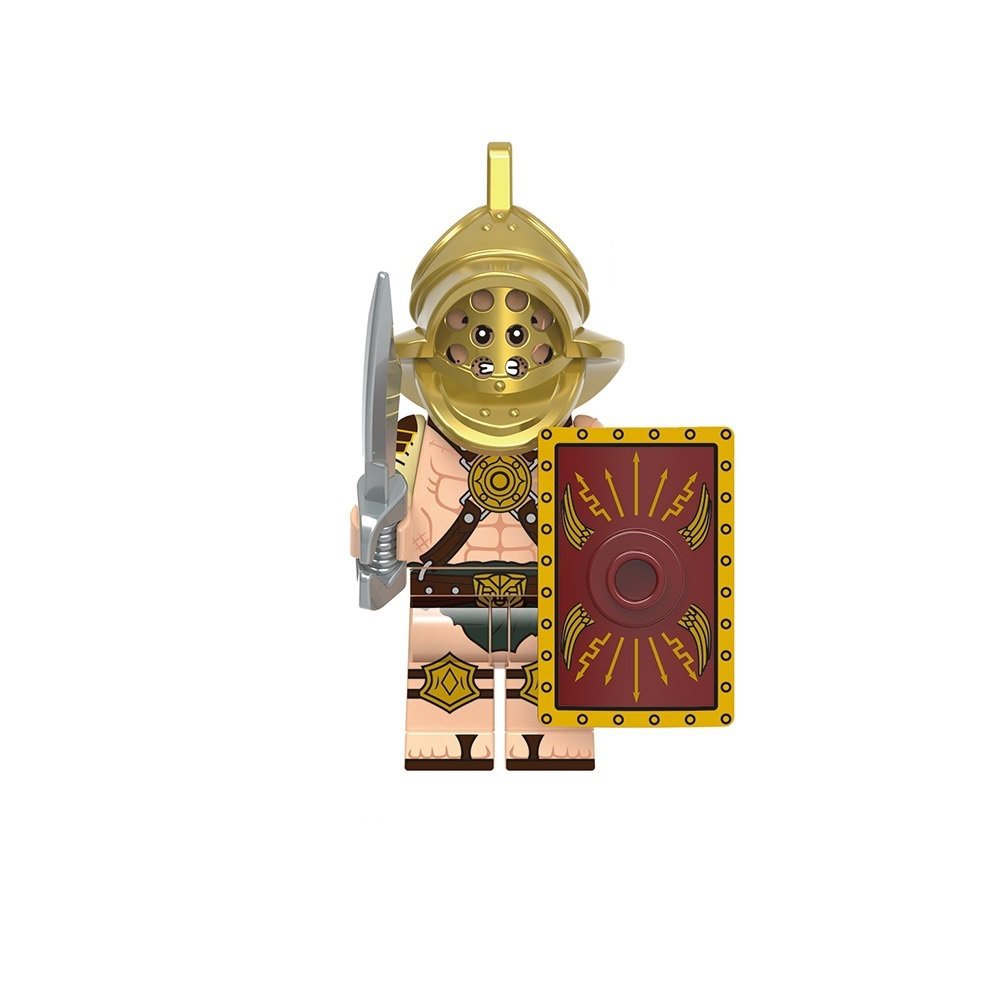 Roman Gladiator Lego Compatible Medieval Block Figure Minifigure XH1768