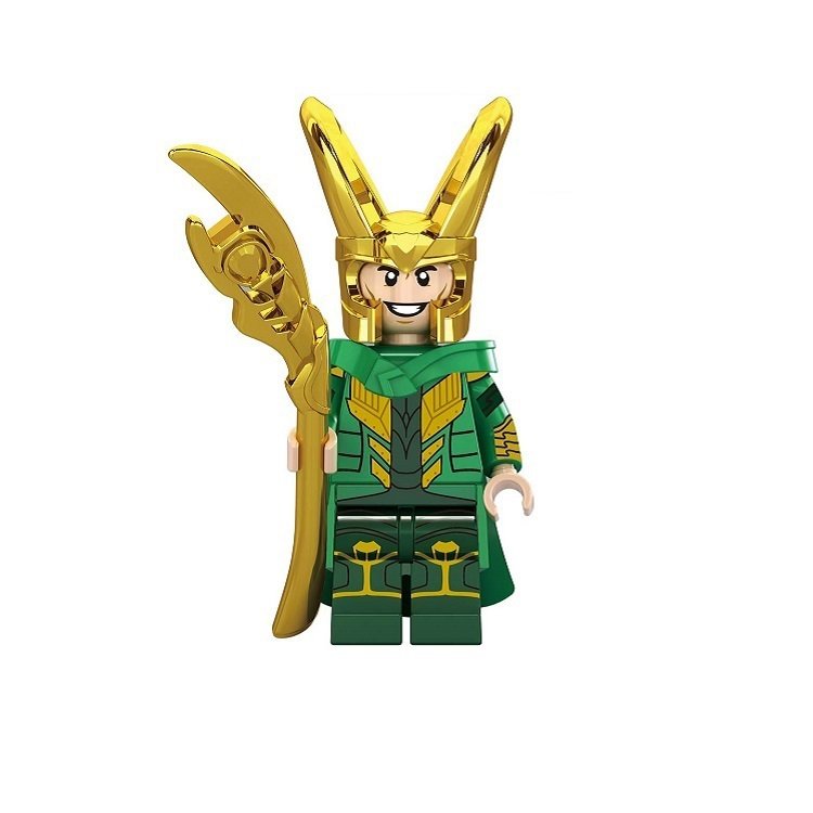 Loki Lego Compatible Marvel Building Block Figure Minifigure XH1373