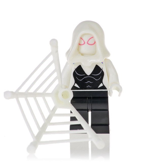 Spider-Gwen Lego Compatible Marvel Building Block Figure Minifigure XH1139