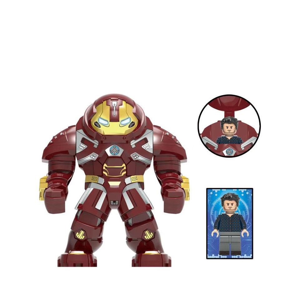 Hulkbuster 2.0 Lego Compatible Marvel Building Block Figure Minifigure ...