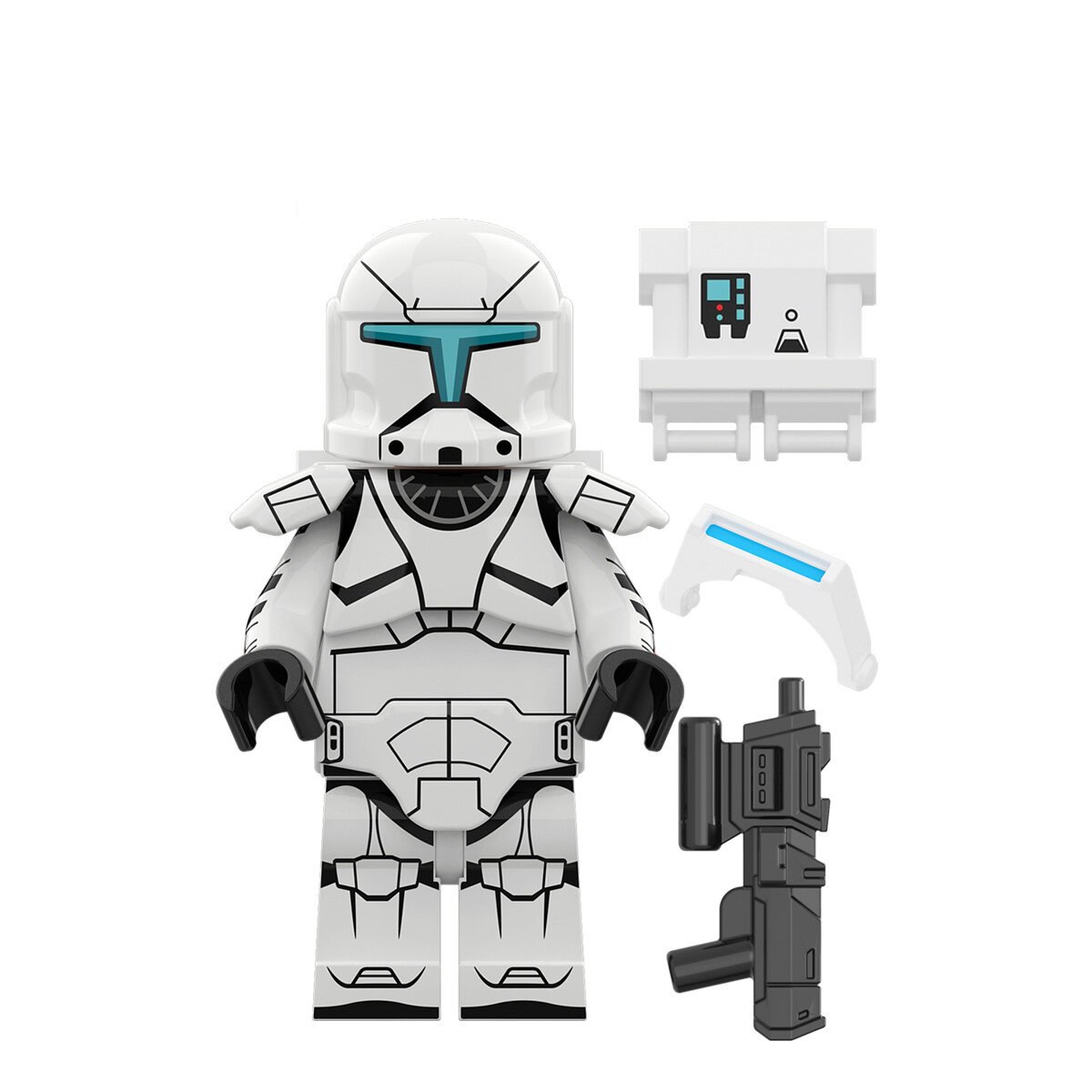 Clone Commando Lego Compatible Star Wars Building Block Figure