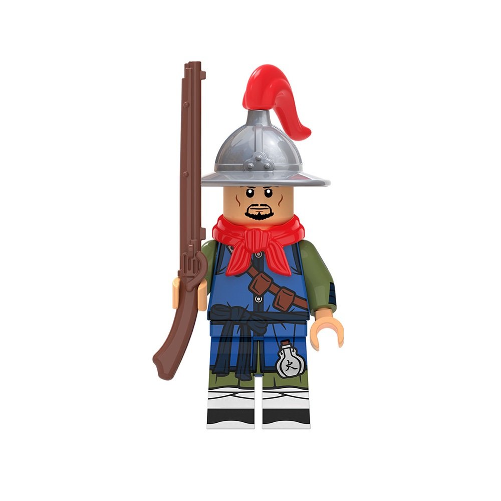 Ming Dynasty Warrior Lego Compatible Building Block Figure Minifigure XP667