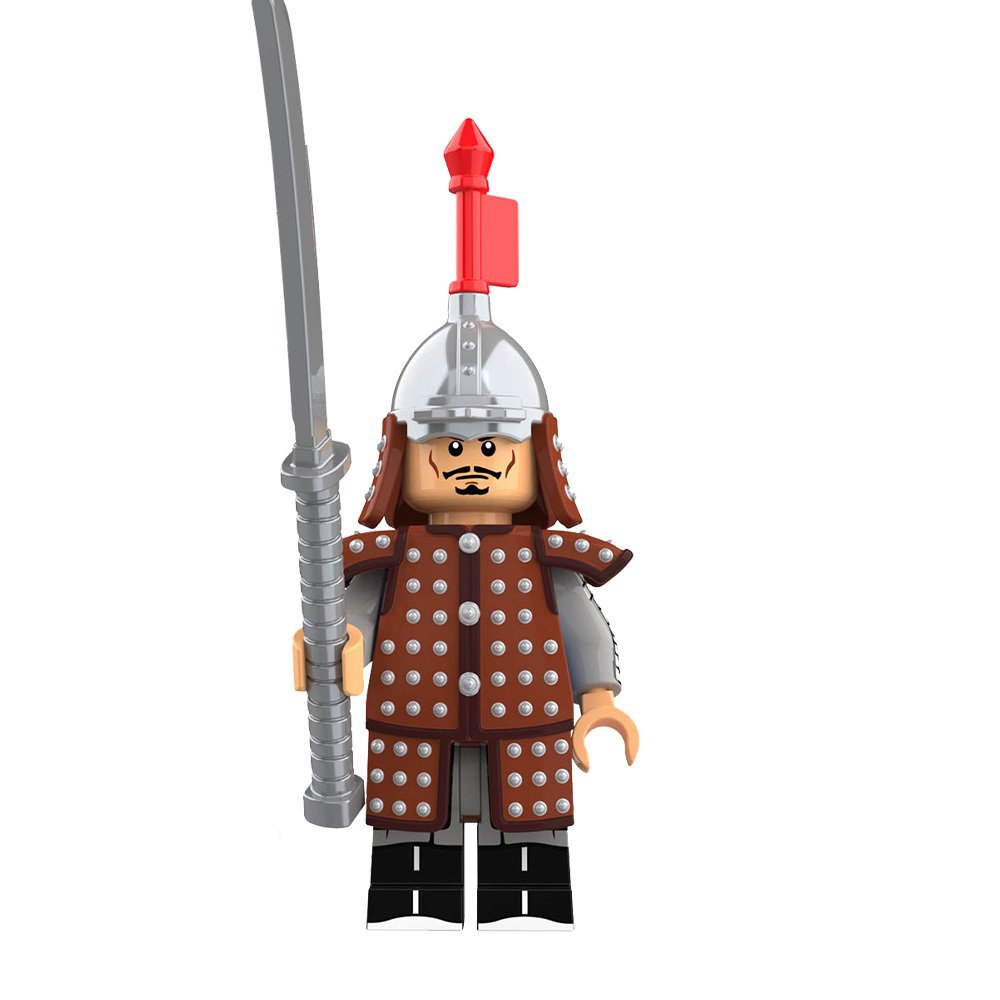 Ming Dynasty Warrior Lego Compatible Building Block Figure Minifigure XP681