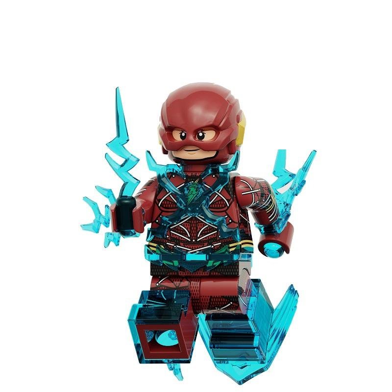 Flash Lego Compatible DC Comics Justice League Block Figure Minifigure ...