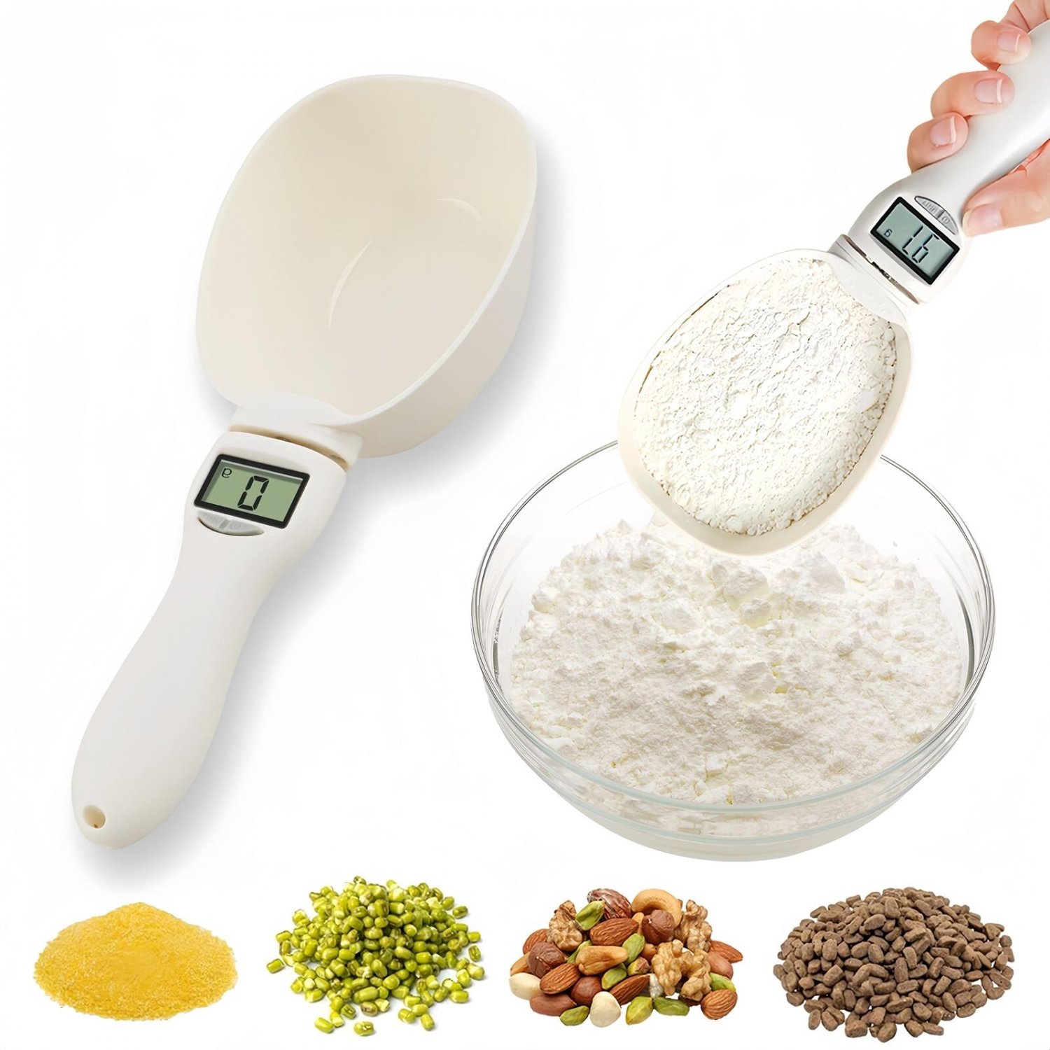 Food Measuring Scoop Scale, Digital Measuring Spoon, Weighing Spoon ...