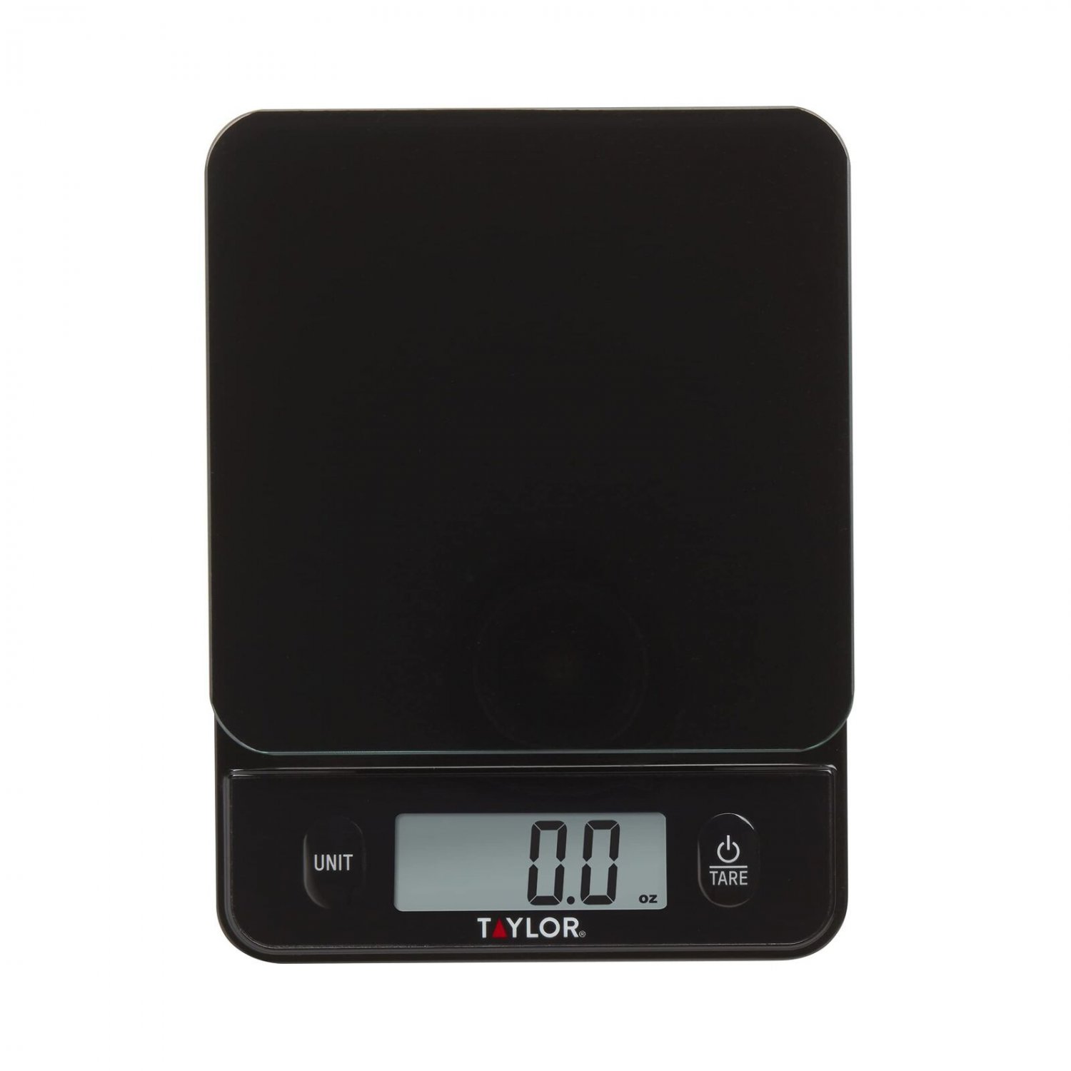Taylor Glass Top Food Scale with Touch Control Buttons, 11 lb Capacity ...