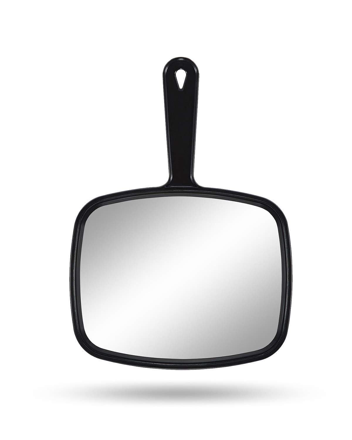 Gladmart Hand Mirror Salon Barber Hairdressing Handheld Mirror with ...