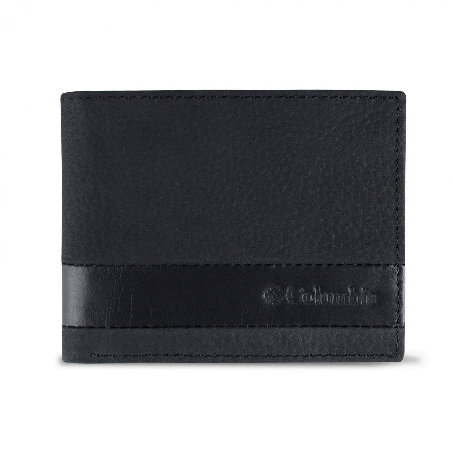 Columbia Men's Heat Embossed Logo Traveler Wallet