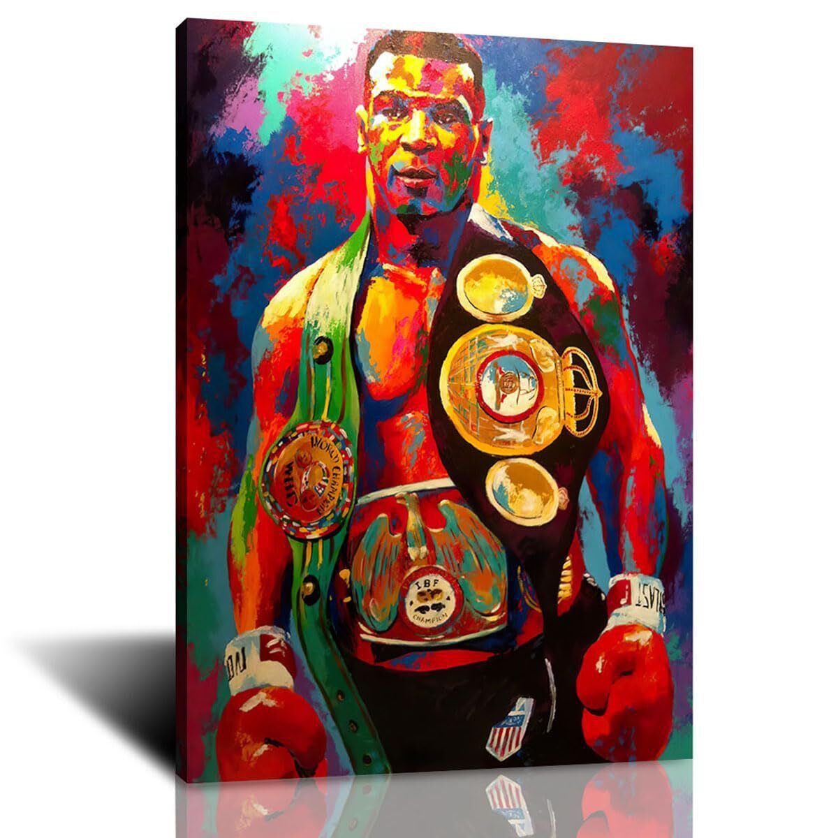 Mike Tyson Posters Boxing Wall Art Sports Star Prints Mike Tyson Canvas ...