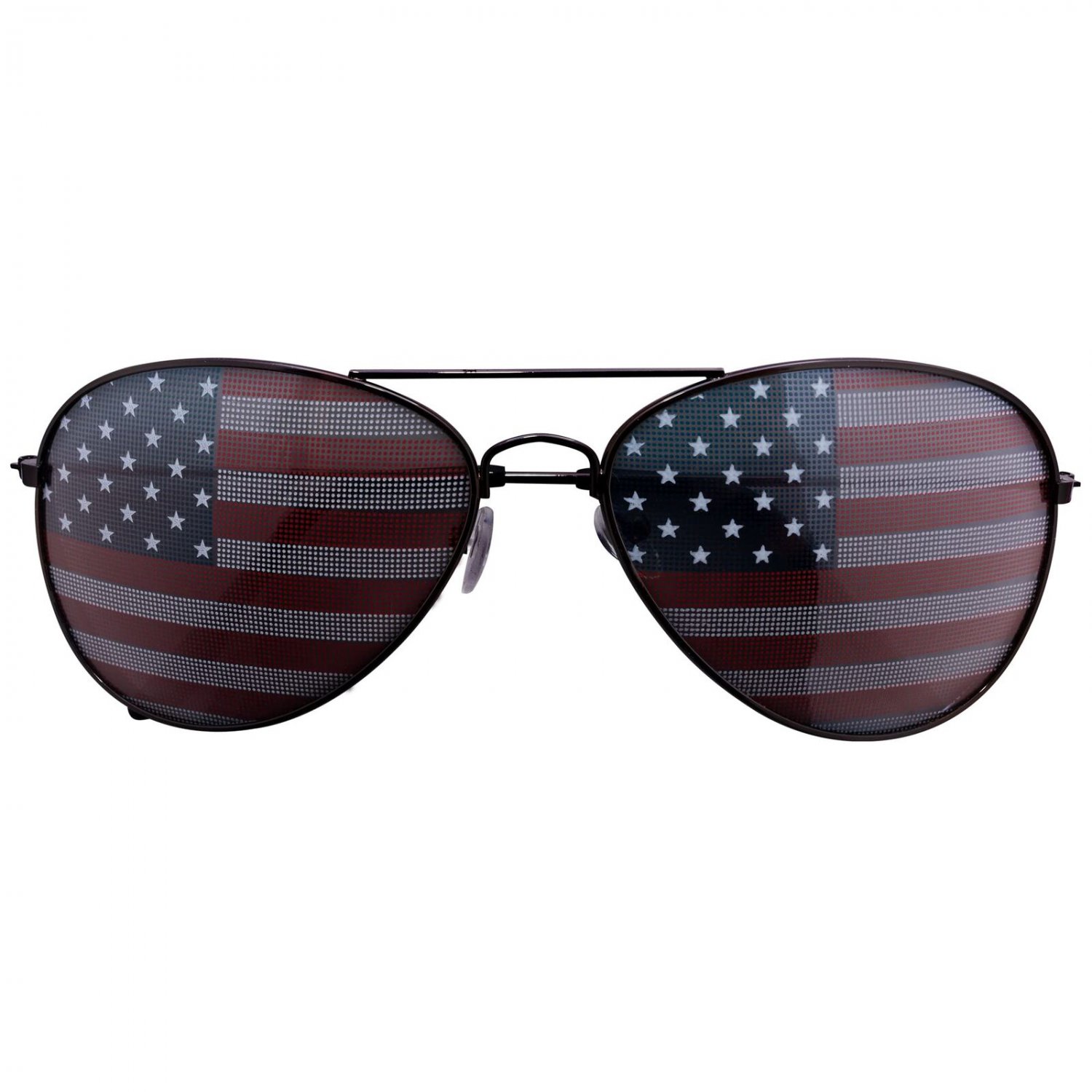 Super Z Outlet American USA Flag Design Metal Frame Aviator Sunglasses ...