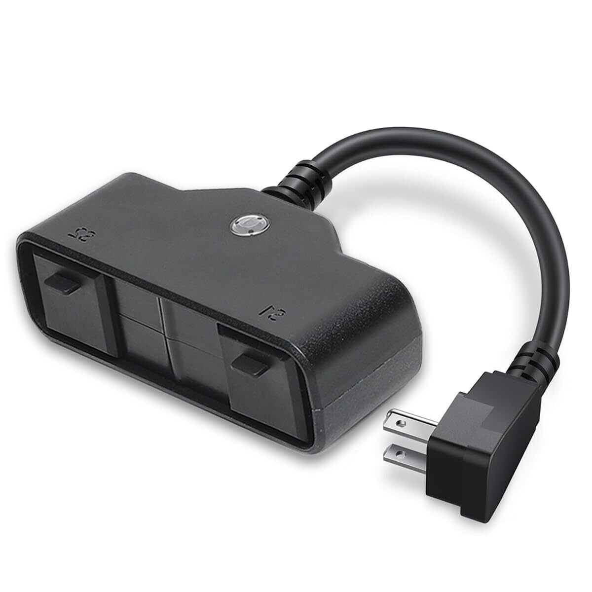 Lunabode LED Smart Plug - Outdoor WiFi Plug with 2 Sockets | Waterproof ...