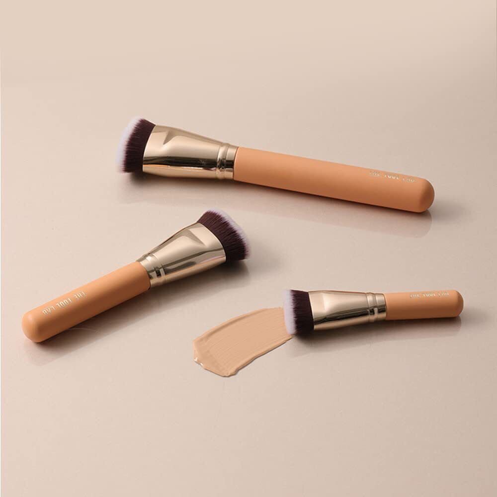 THE TOOL LAB 101S Multitasker Foundation Makeup Brush - Flat Top Face ...