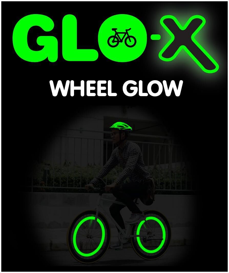 GLO-X Wheel Glow Lights for Kids & Adults Bikes (2 Pack) - Rechargeable ...