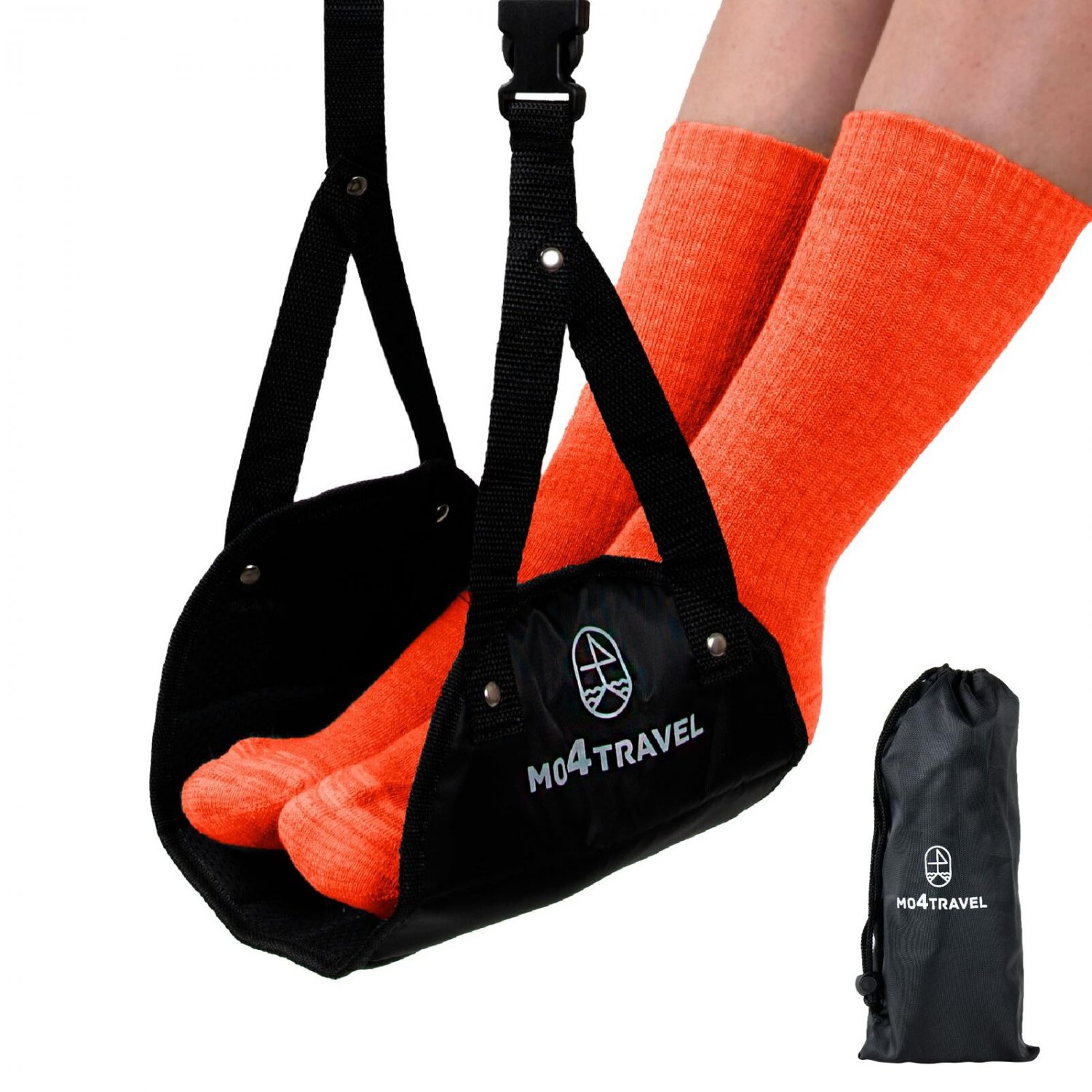 Airplane Foot Rest - Portable Airplane Foot Hammock for Flying ...