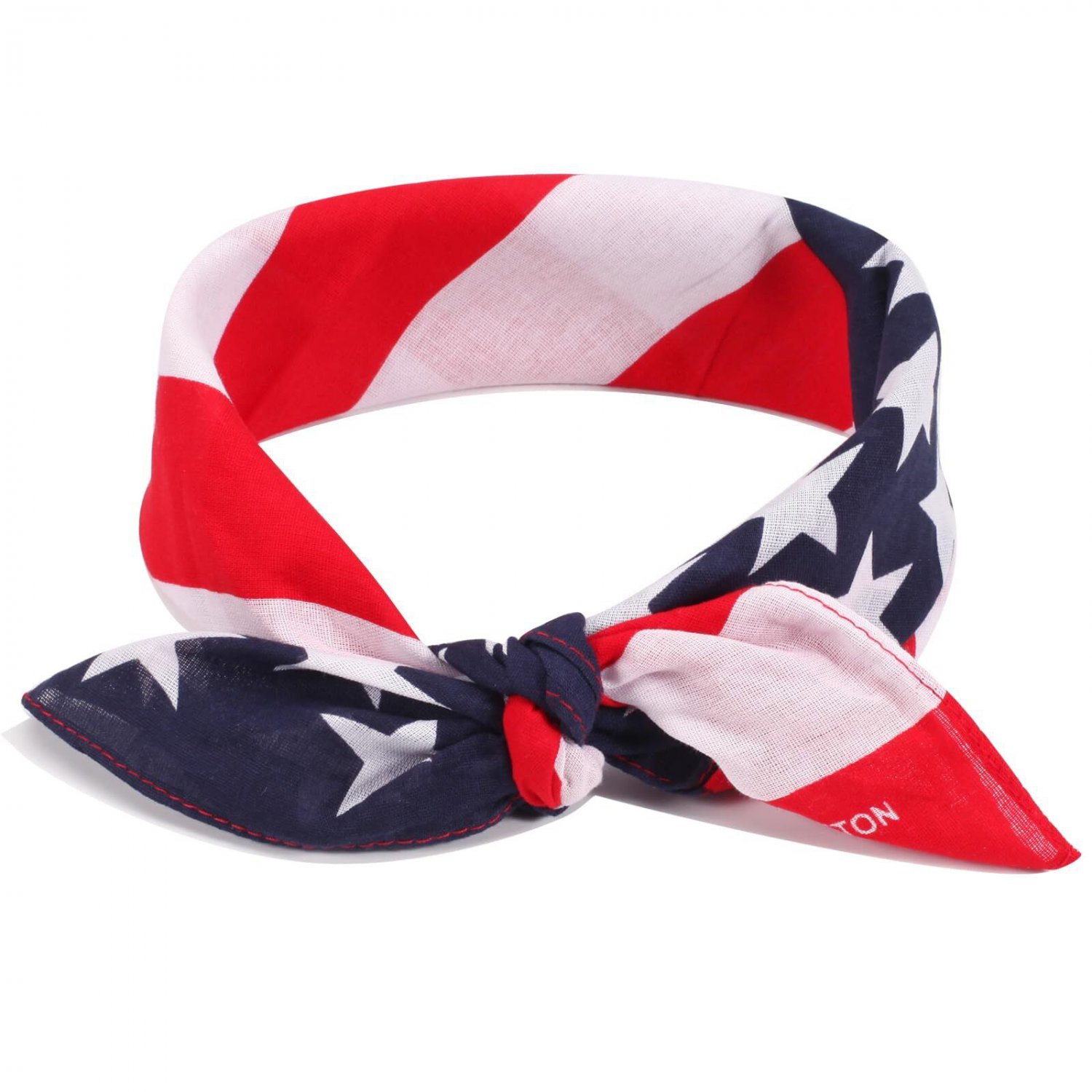 Ardorchid American Flag Red White and Blue Bandana Headband USA ...