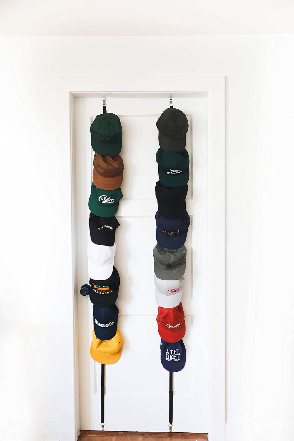 Cap Rack 2 Pack - Holds up to 16 Caps for Baseball / Ball Caps - Best ...