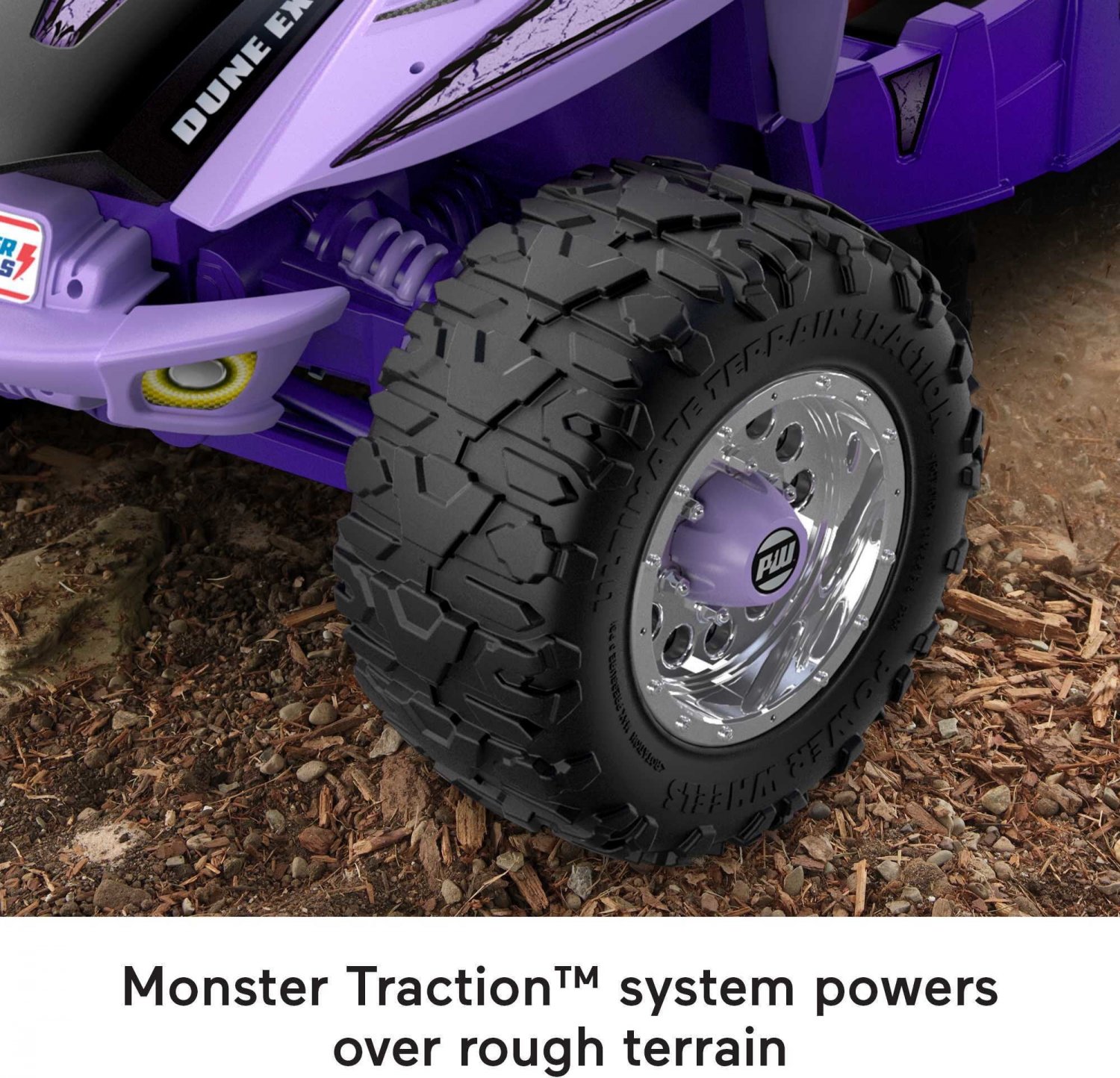 Power Wheels Dune Racer Extreme Purple Ride On Vehicle