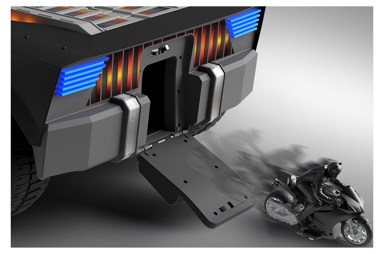 12V Batman Batmobile Battery Powered Ride On Car - Includes Remote ...