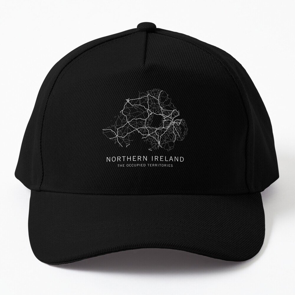 Northern Ireland Road Map Baseball Cap Unisex Hat Casquette Snapback