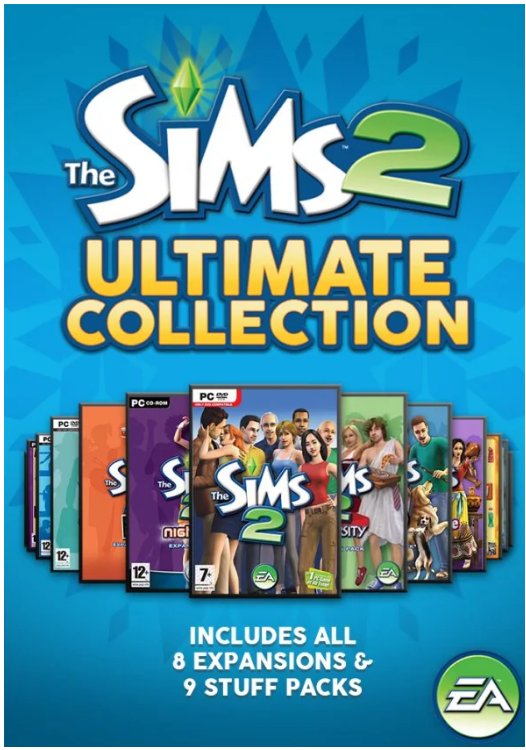 The Sims 2 PC Ultimate Collection All DLC in 1 Digital Download PC
