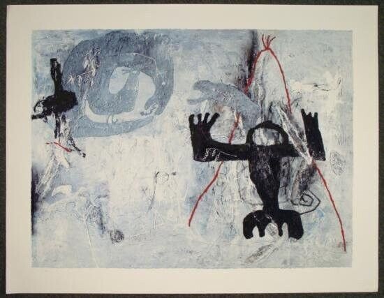 Zhou Brothers Hand Embellishments “Human Symbol" Art Print 35" x 45" LE ...