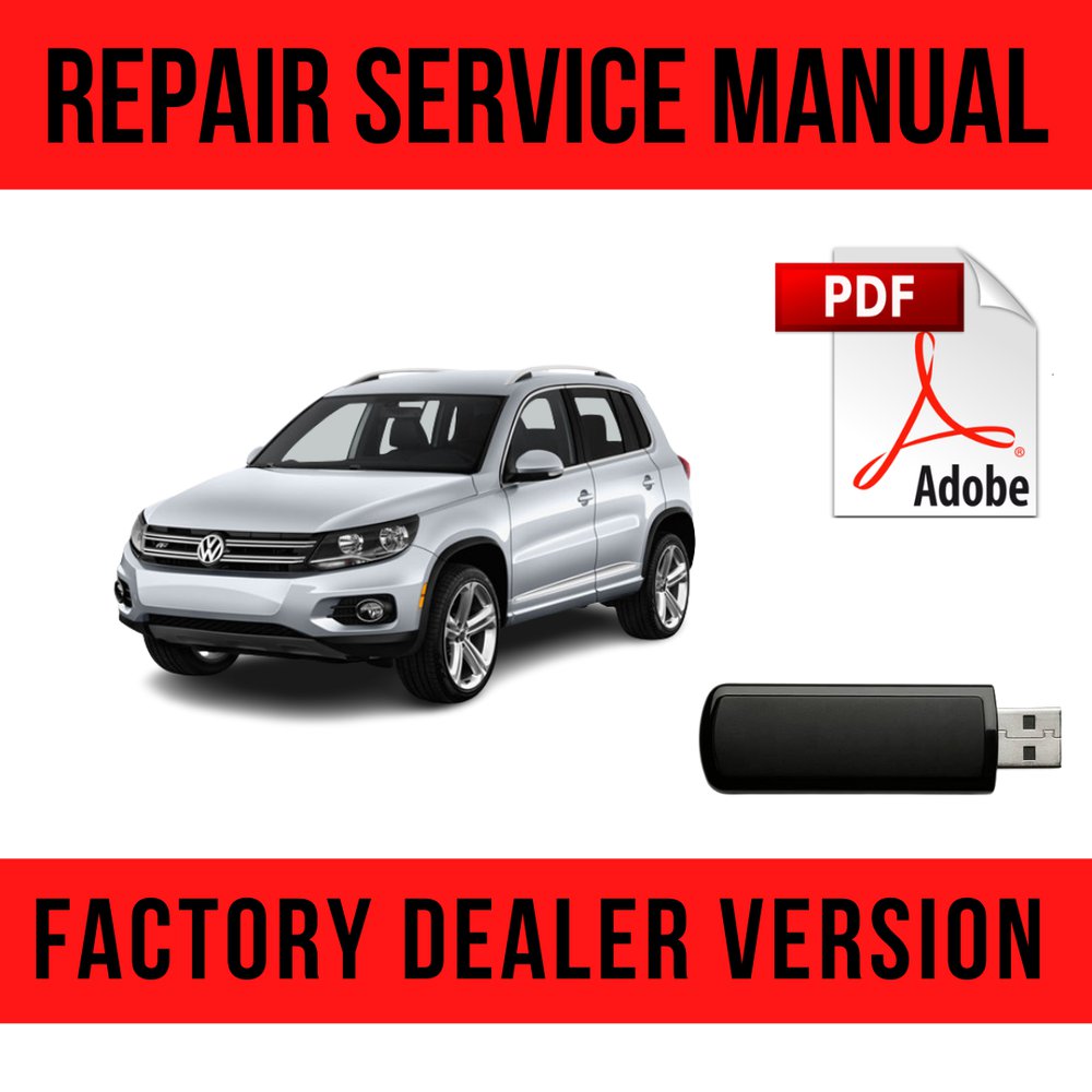 Volkswagen Tiguan 2016-2020 Factory Repair Manual VW