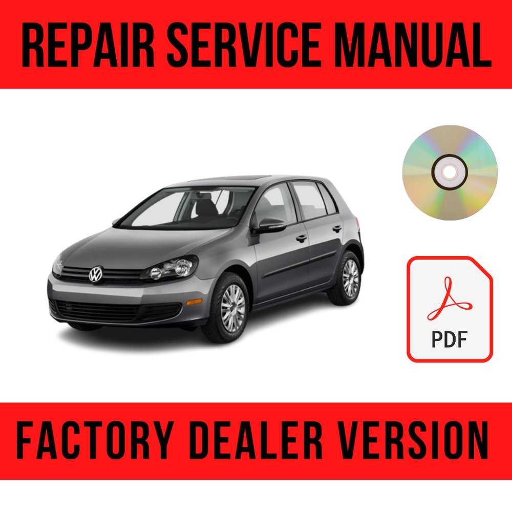 Volkswagen Golf 2012-2020 Factory Repair Manual VW