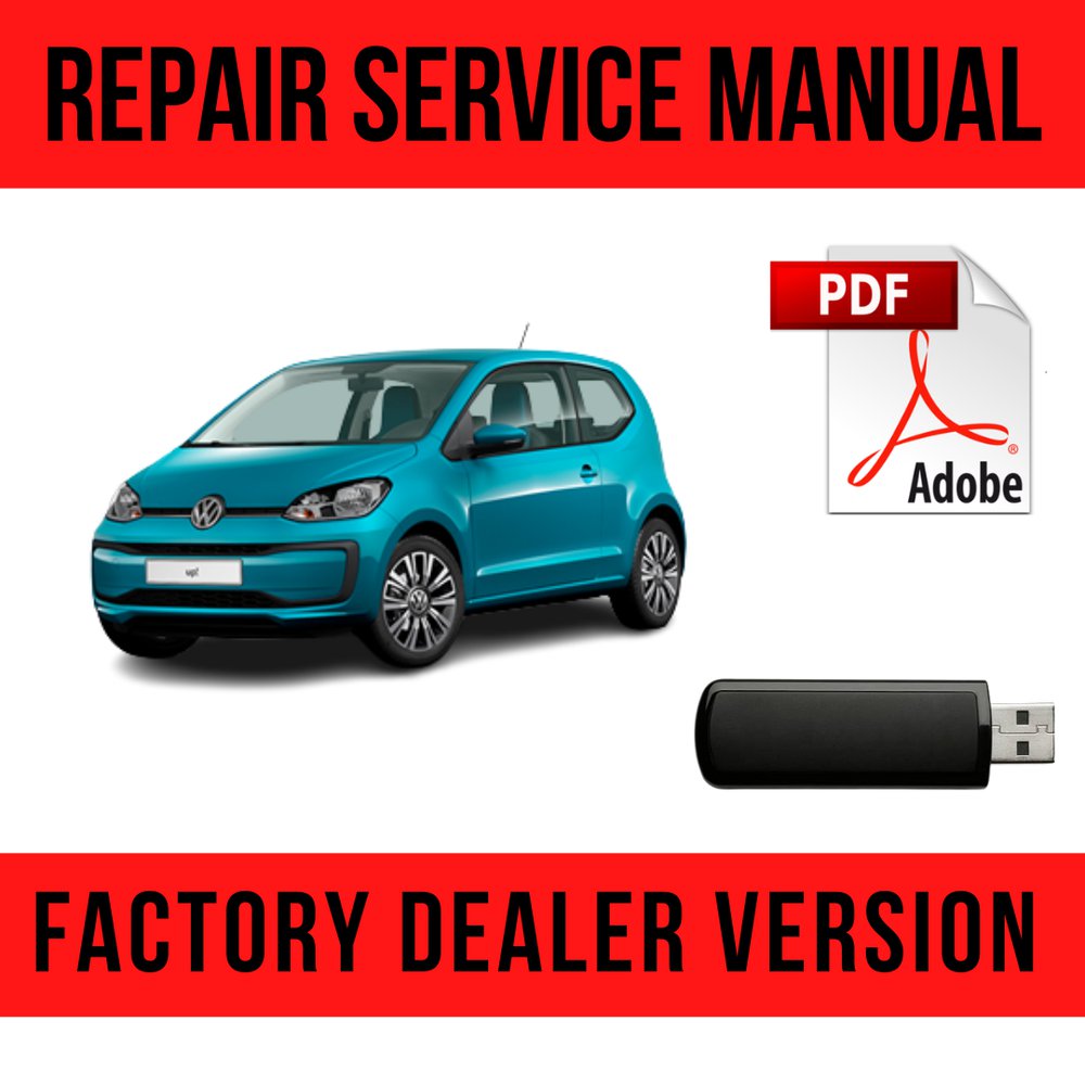 Volkswagen Up! 2018 2019 2020 2021 Factory Repair Manual + Wiring up VW