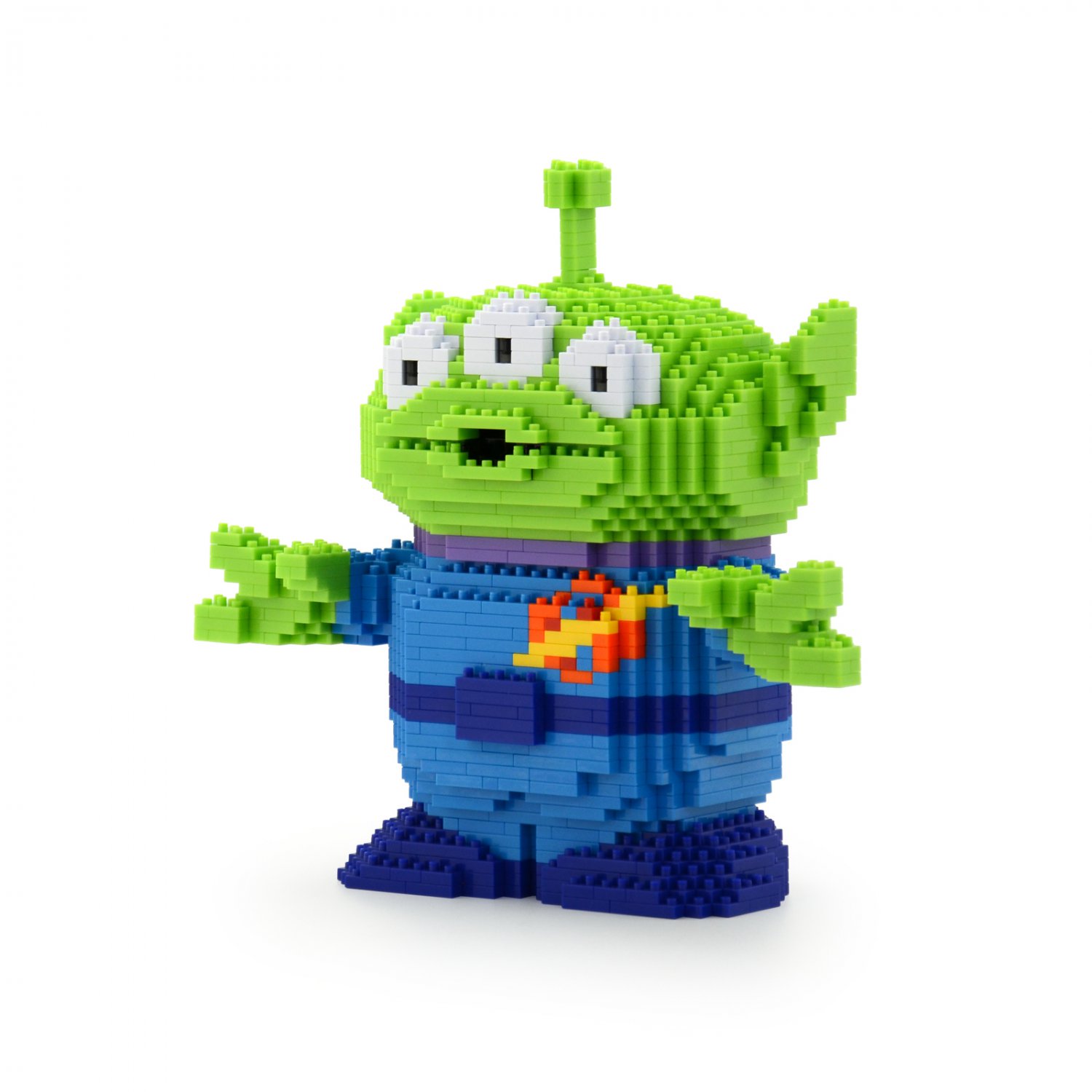 Alien (Toy Story) Brick Sculpture (JEKCA Lego Brick) DIY Kit