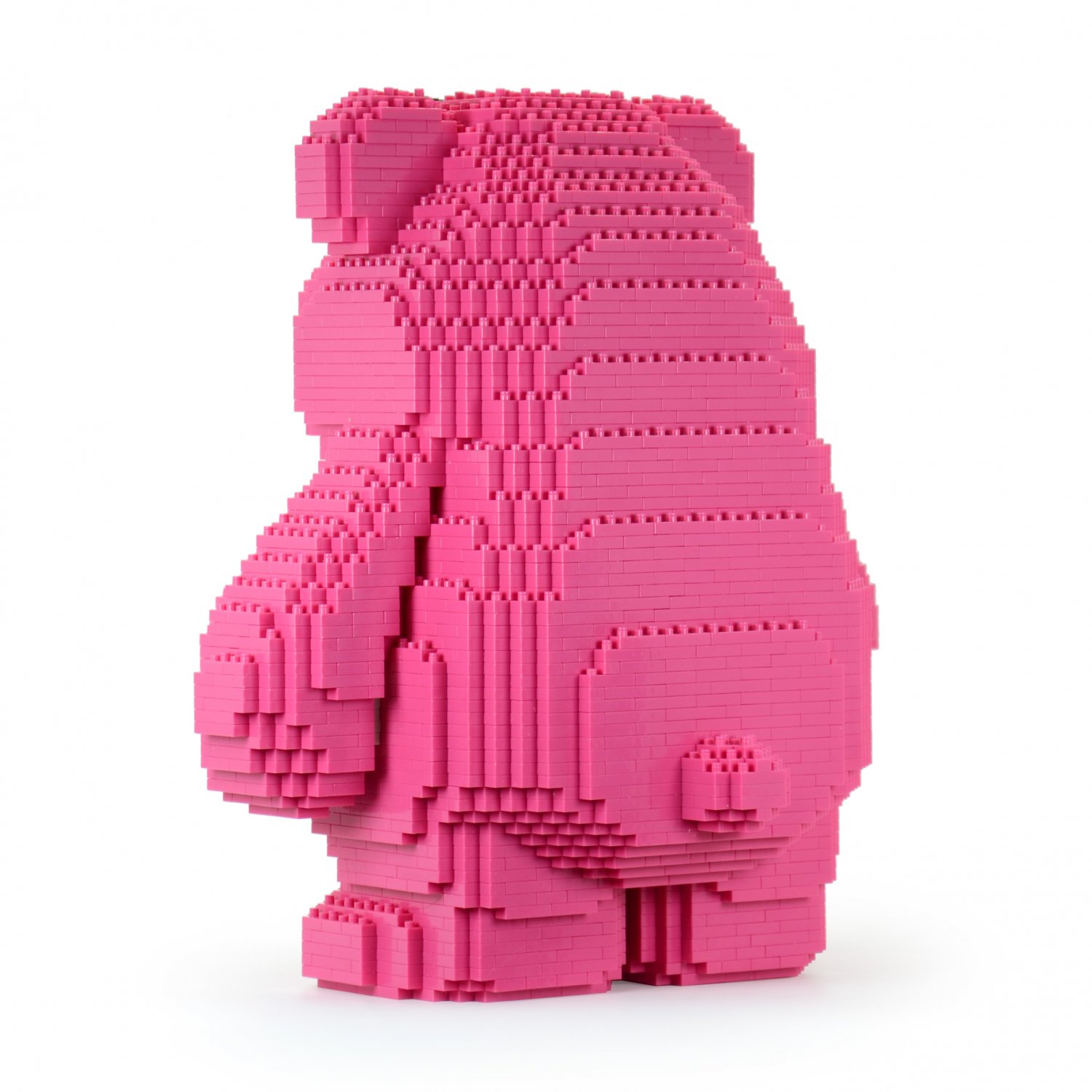 Lotso (Toy Story) Brick Sculpture (JEKCA Lego Brick) DIY Kit