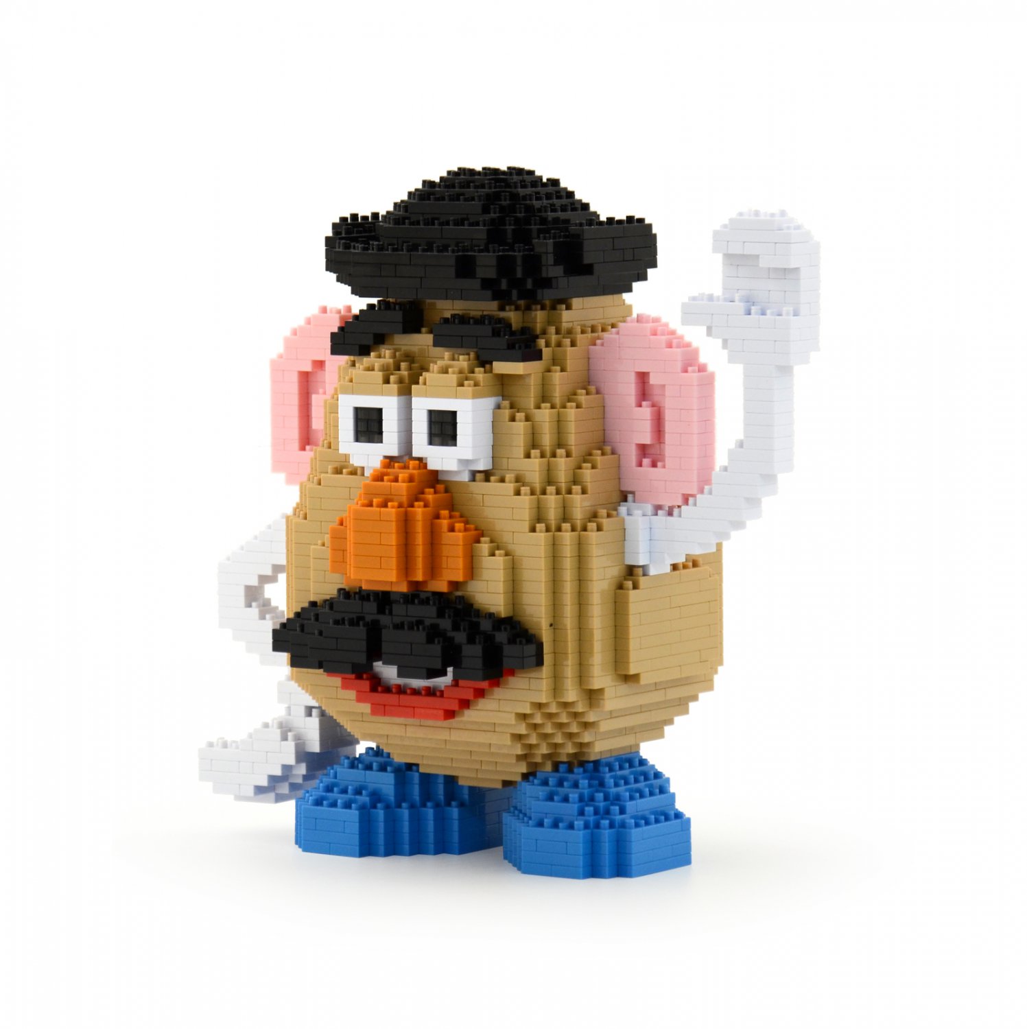 Mr. Potato Head (Toy Story) Brick Sculpture (JEKCA Lego Brick) DIY Kit