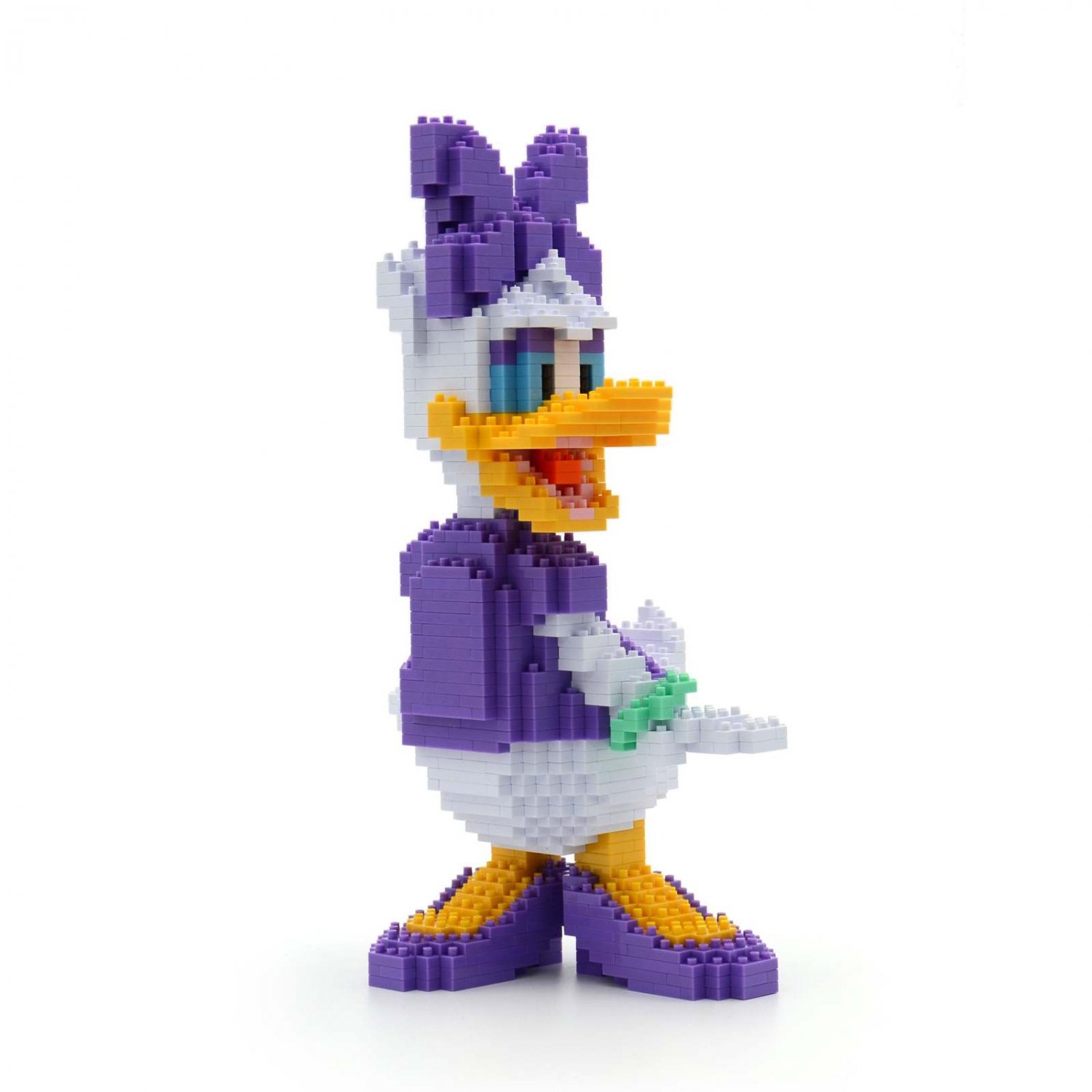 Daisy Duck (Disney Classic) Brick Sculpture (JEKCA Lego Brick) DIY Kit