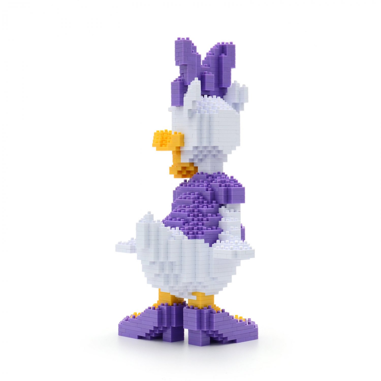 Daisy Duck (Disney Classic) Brick Sculpture (JEKCA Lego Brick) DIY Kit