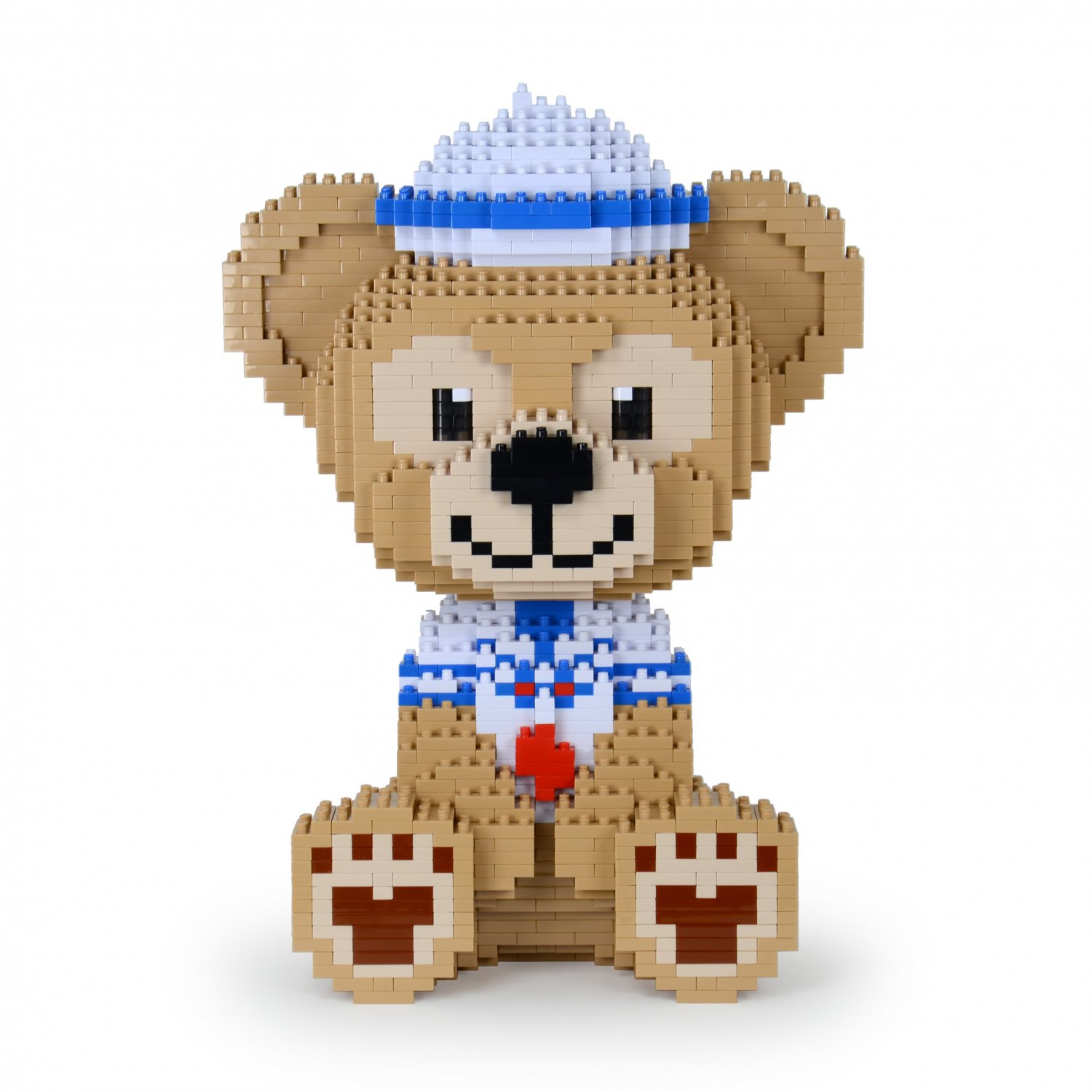 Duffy Brick Sculpture (JEKCA Lego Brick) DIY Kit
