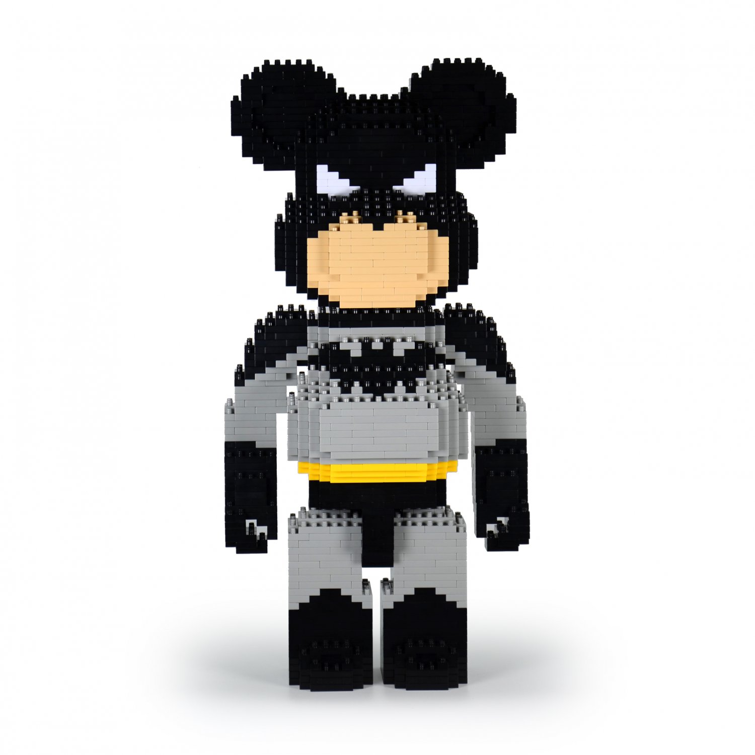 Batman Bearbrick Brick Sculpture (JEKCA Lego Brick) DIY Kit