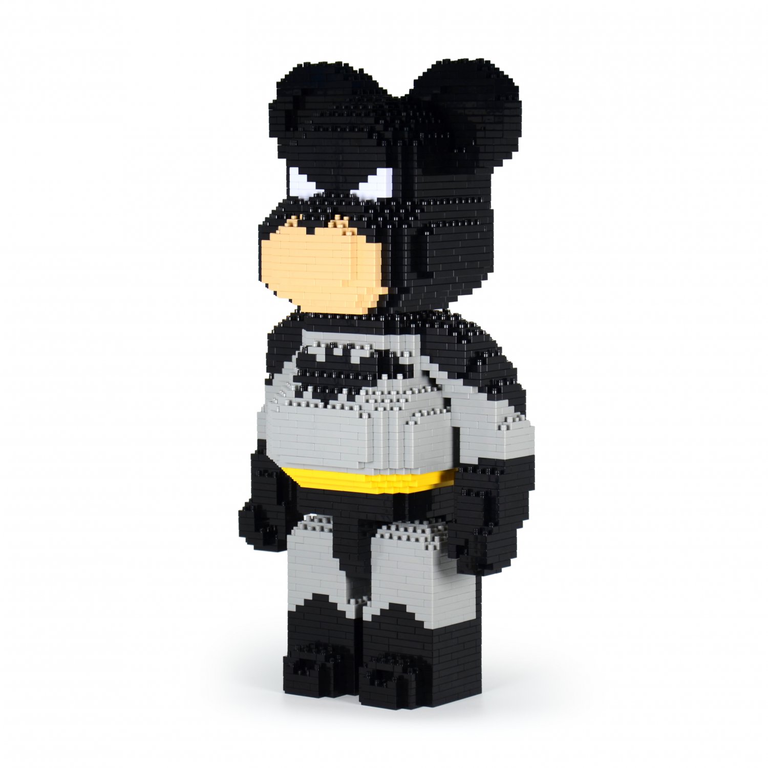 Batman Bearbrick Brick Sculpture (JEKCA Lego Brick) DIY Kit